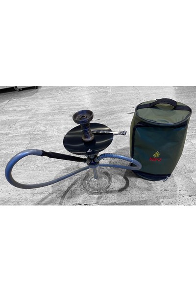 Kefo Armadillo Ortaboy Çantalı Nargile Seti Sipsi