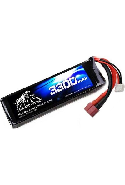 Leopard Power 3300 Mah 11,1V 3s 30C Lipo Batarya Leopard Power 3300 Mah 11,1V 3s 30C Lipo Batarya