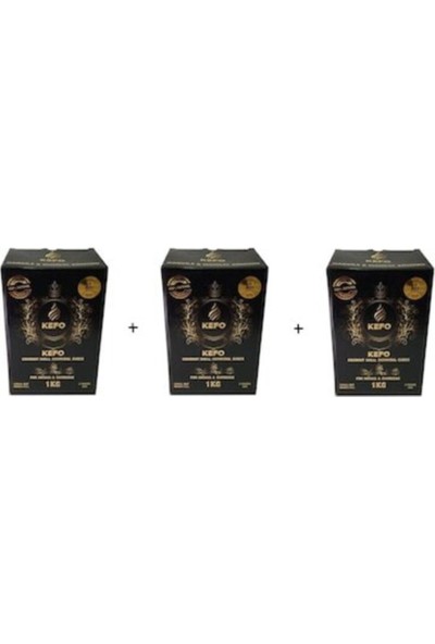 Kefo Gold Hindistan Cevizi Kömürü 3 kg Kefo Gold Hindistan Cevizi Kömürü 3 kg