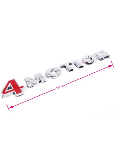 Bimbo Volkswagen 4 Motion Yazı Büyük Ti̇p