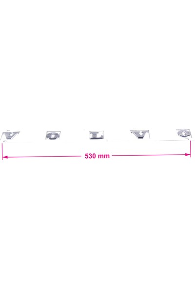 Bimbo Volvo Bagaj Yazısı Büyük 31213967