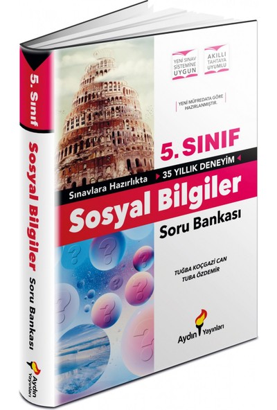 Aydın Yayınları 5. Sınıf Sosyal Bilgiler Soru Bankası