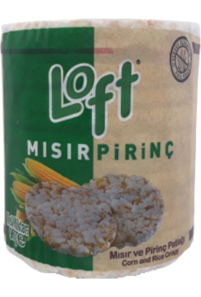 Loft Mısır ve Pirinç Patlağı (6 Paket) Loft Mısır ve Pirinç Patlağı (6 Paket)