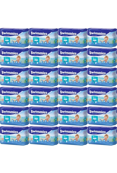 Swimmies Mayo Bebek Bezi Small-Küçük 7-13KG 288 Adet (24 Lü Set) Swimmies Mayo Bebek Bezi Small-Küçük 7-13KG 288 Adet (24 Lü Set)