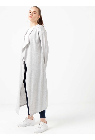 Yoncaekspres Yazlık Salaş Hırka 3136 Gri