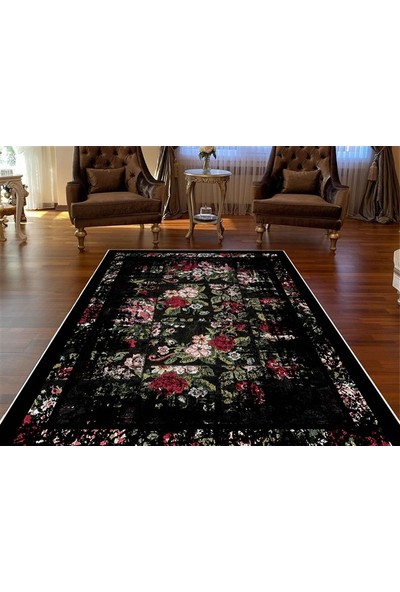 Nirvana Home Kilim - Karabağ Desenli Dekoretik Vintage Desenli (Kaymaz Taban Ipeksi Bambu Halı) Nirvana Home Kilim - Karabağ Desenli Dekoretik Vintage Desenli (Kaymaz Taban Ipeksi Bambu Halı)