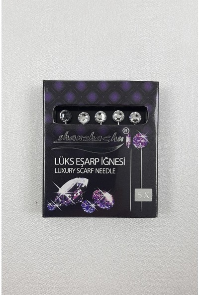 Shanzhashu Lüks Eşarp Iğnesi