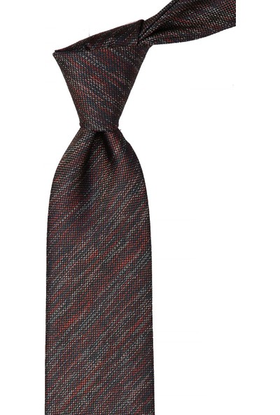 Kravatkolik Haki Kum Desen Mendilli Klasik Kravat KK10619