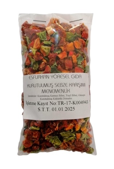 Beypazarı Menemenlik (Domates ve Biber Kurusu Karışımı) Beypazarı Menemenlik (Domates ve Biber Kurusu Karışımı)