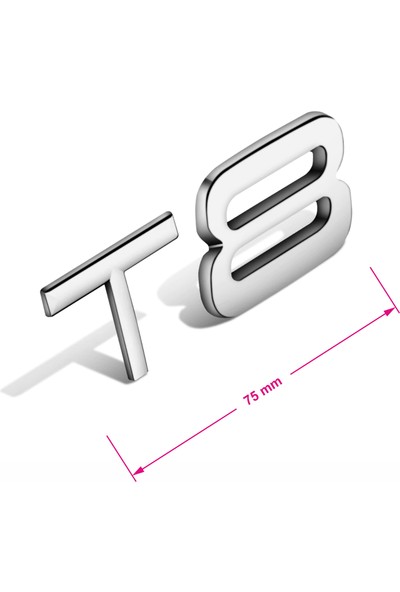 Bimbo Volvo T8 Bagaj Yazısı