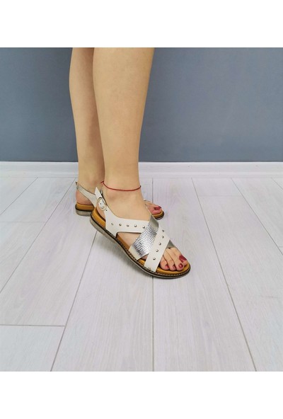 Cassido Shoes Deri Anatomik Taban Çift Renk Rahat Giyim Sandalet Cassido Shoes Deri Anatomik Taban Çift Renk Rahat Giyim Sandalet