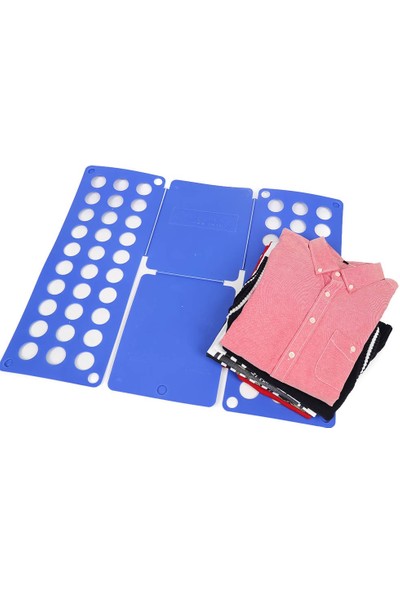 Wäsche Butler-Pratik Kıyafet Katlama Aparatı-Mavi Wäsche Butler-Pratik Kıyafet Katlama Aparatı-Mavi