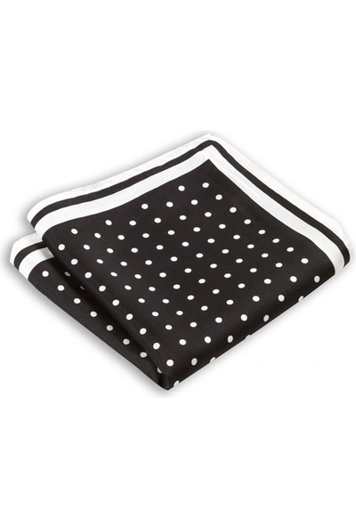1001 Kravat Siyah Beyaz Puantiye Desenli 33X33 cm Ölçülerinde Ipek Cep Mendili 1001 Kravat Siyah Beyaz Puantiye Desenli 33X33 cm Ölçülerinde Ipek Cep Mendili