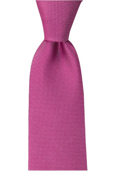 1001 Kravat Pembe Renkli 8 cm Genişliğinde Kravat