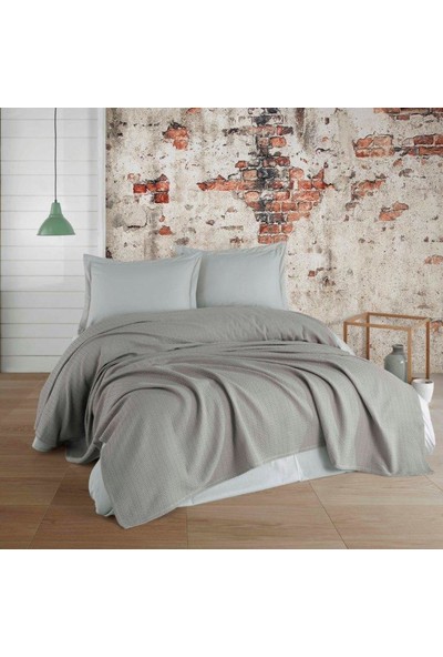 Kristal Pamuk Çift Kişilik Pike Takımı