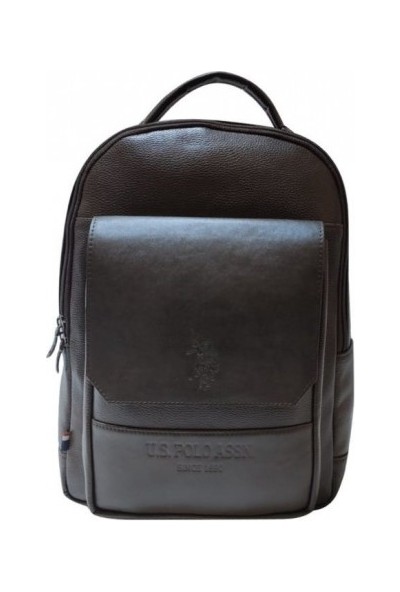 U.S. Polo Assn. U.s.polo Assn. Deri Sırt Çantası Kahve PLEVR21566