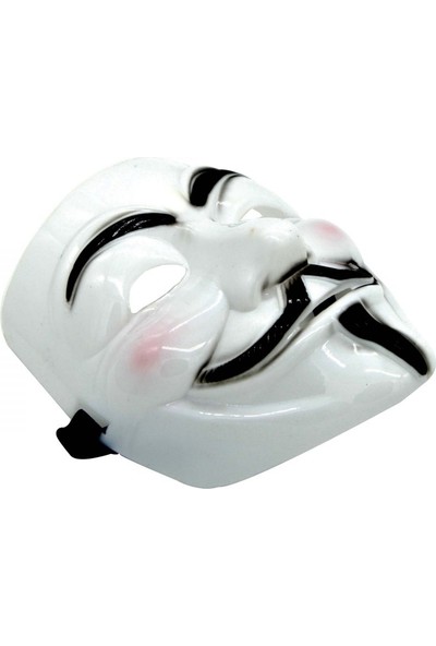 Life İletişim Plastik V For Vendetta Maske 19X19CM Life İletişim Plastik V For Vendetta Maske 19X19CM