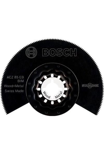 Bosch - Starlock - Acz 85 Eb - Bım Ahşap ve Metal Için Segman Testere Bıçağı, Bombeli 10'lu Bosch - Starlock - Acz 85 Eb - Bım Ahşap ve Metal Için Segman Testere Bıçağı, Bombeli 10'lu
