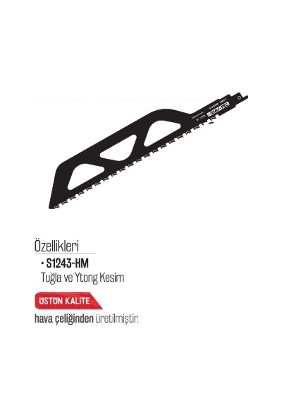 Bay Tec Tilki Kuyruğu Ytong Tuğla ( Baytec ) S1243HM