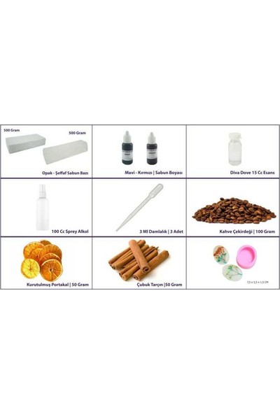 Kimyacınız Sabun Yapım Seti 1