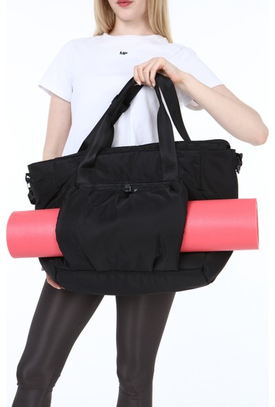 Icone Yoga/pilates Fitness Siyah Gym Çantası