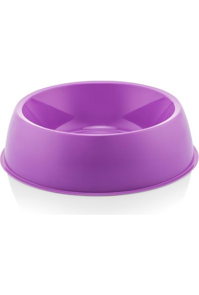 Omnipazar SY-5085 Mor Büyük Yuvarlak Mama Kabı 50400