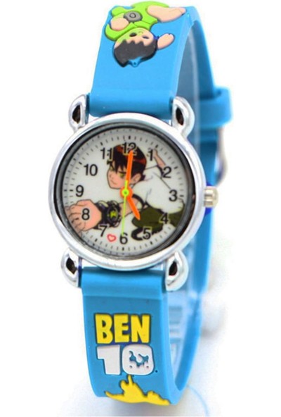 Zavira Erkek Çocuk Analog Kol Saati 3D Silikon Kordon