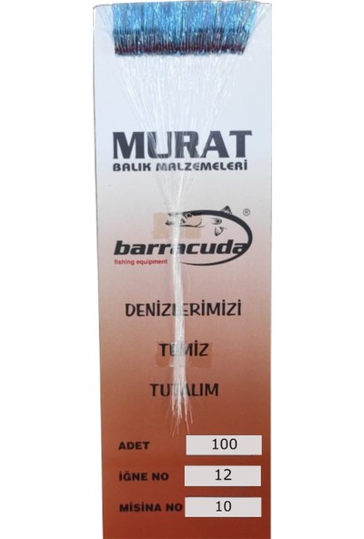 Barracuda 100 Iğne Istavrit Çapari Kösteği Barracuda 100 Iğne Istavrit Çapari Kösteği