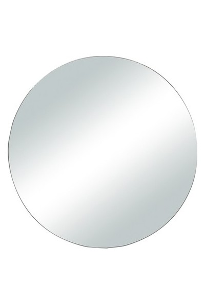 Neşeli Accessories Gümüş Yuvarlak Ayna 20 cm