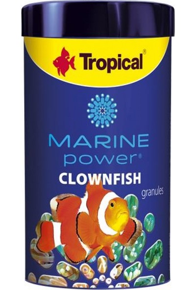 Tropical Marine Power Clownfish Granules 100ML 65GR Tropical Marine Power Clownfish Granules 100ML 65GR