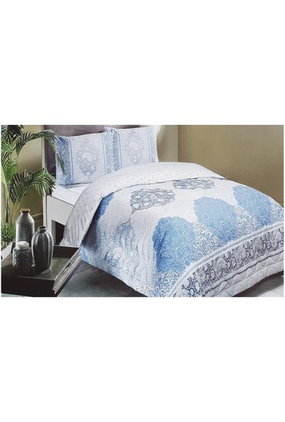 Taç Her Mevsim Set Tek Kişilik Aryan Mavi