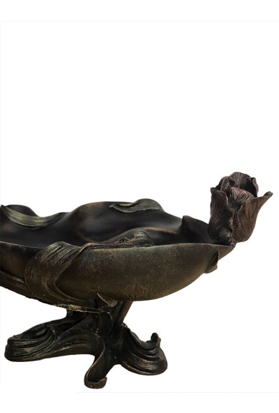 Luxury Gül Detaylı Tasarım Gondol Şekerlik