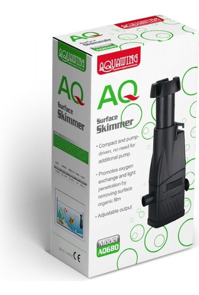 Aquawıng AQ680 Yüzey Emici Filtre 5W 880L/H Aquawıng AQ680 Yüzey Emici Filtre 5W 880L/H