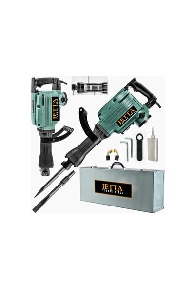 Jetta Power Tools Profesional 16 kg 2800W Profesyonel 65MM Büyük Tip Kırıcı Delici 48J Uç Jetta Power Tools Profesional 16 kg 2800W Profesyonel 65MM Büyük Tip Kırıcı Delici 48J Uç