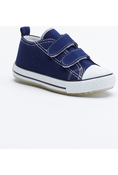 Tonny Black Çocuk Spor Ayakkabı Işıklı Cırtlı TB997