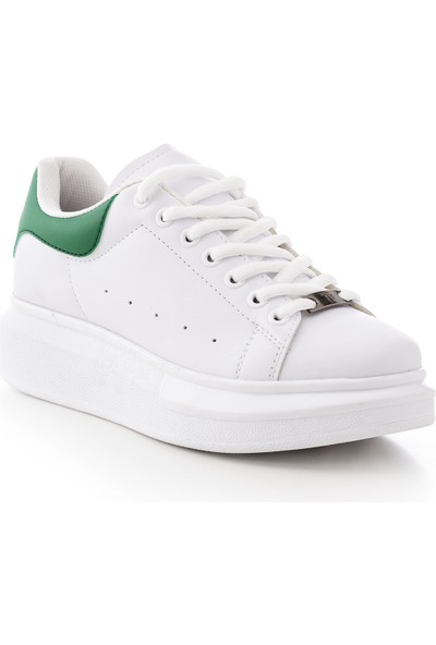 Tonnyblack Unisex Spor Ayakkabı Beyaz Yeşil Alx