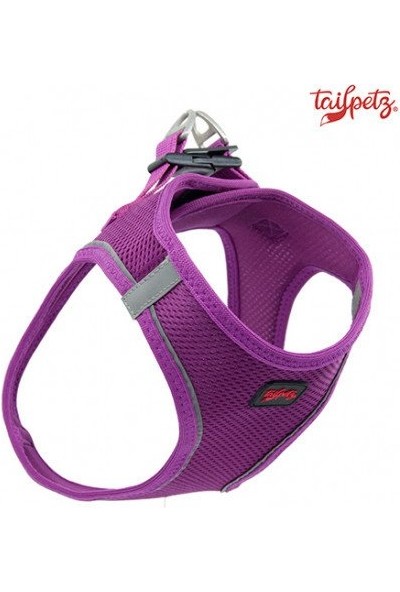 Tailpetz Air Mesh Köpek Göğüs Tasması (3xs) Mor