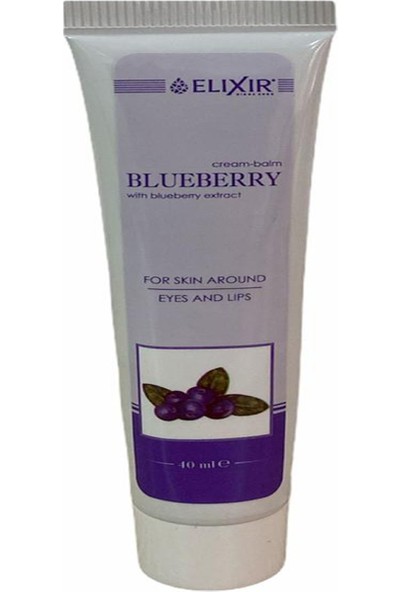 Elixir Yaban Mersini Özlü Göz Altı Morlukları ve Dudak Çevresi Bakım KREMI8683036502070 Elixir Yaban Mersini Özlü Göz Altı Morlukları ve Dudak Çevresi Bakım KREMI8683036502070