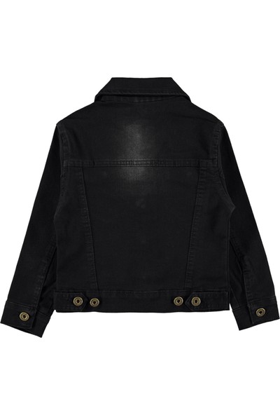 Civil Girls Kız Çocuk Kot Ceket 10-13 Yaş Siyah