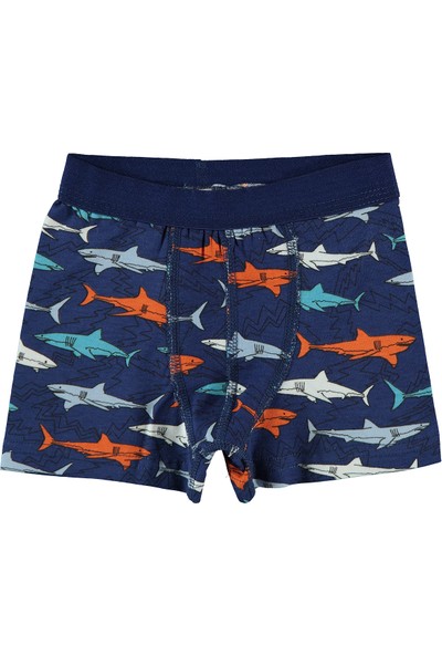 Öts Erkek Çocuk Boxer 2-12 Yaş Lacivert