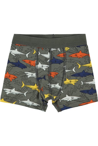 Öts Erkek Çocuk Boxer 2-12 Yaş Haki