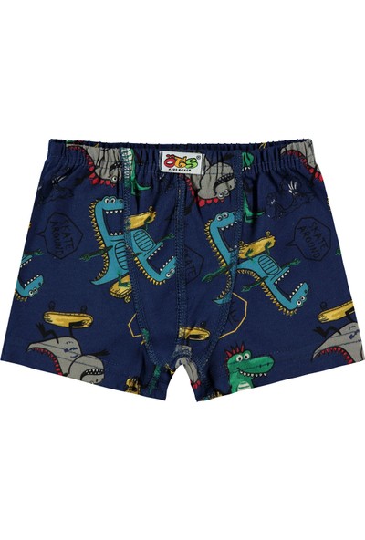 Öts Erkek Çocuk Boxer 2-12 Yaş Lacivert