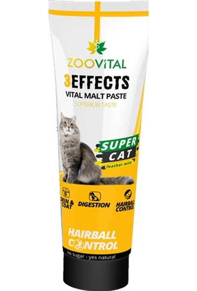 Zoovital Malt Paste 3 Etkili Kedi Tüy Yumağı Önleyici Macun 100 gr Zoovital Malt Paste 3 Etkili Kedi Tüy Yumağı Önleyici Macun 100 gr