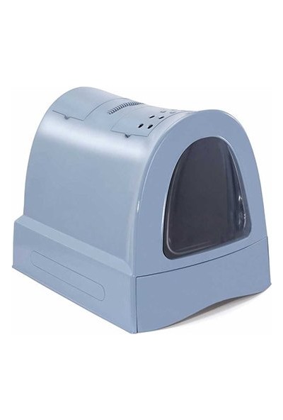 Imac Zuma Çekmeceli Kapalı Kedi Tuvaleti Mavi 40X56X42.5 cm Imac Zuma Çekmeceli Kapalı Kedi Tuvaleti Mavi 40X56X42.5 cm