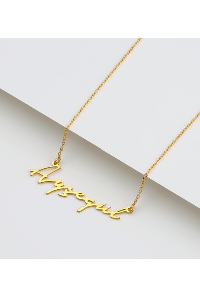 Gümüşistan 925 Ayar Gümüş El Yazılı Kişiye Özel Kolye Gümüşistan 925 Ayar Gümüş El Yazılı Kişiye Özel Kolye