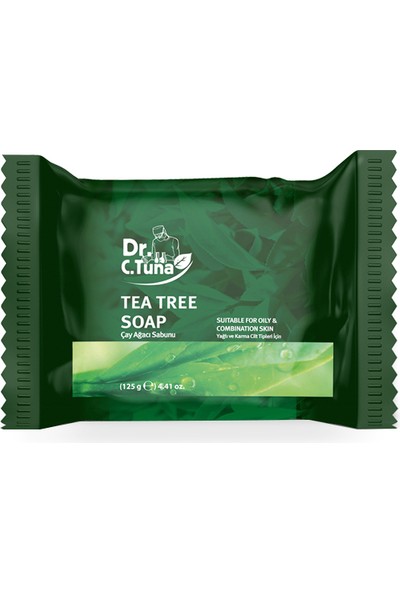 Farmasi Dr. Tuna Çay Ağacı Yağı Sabunu 125 gr Farmasi Dr. Tuna Çay Ağacı Yağı Sabunu 125 gr