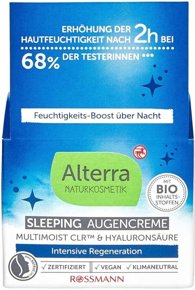 Alterra Sleeping Gece Bakım Göz Kremi 15 ml