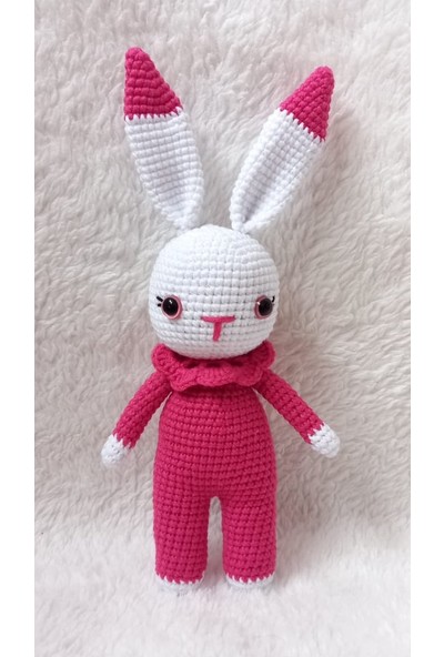 Oyuncak Park Fuşya Miniş Tavşan Uyku Arkadaşı Amigurumi Organik Oyuncak Oyuncak Park Fuşya Miniş Tavşan Uyku Arkadaşı Amigurumi Organik Oyuncak