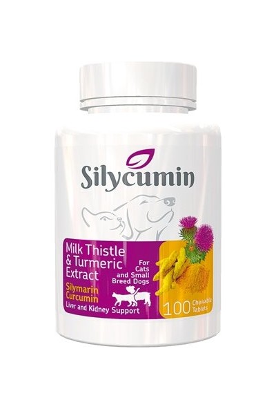Bio Pet Active Pet Active Silycumin Kedi ve Köpekler Için Zerdeçal ve Devedikeni Tabeti 100 Adet 50 gr Bio Pet Active Pet Active Silycumin Kedi ve Köpekler Için Zerdeçal ve Devedikeni Tabeti 100 Adet 50 gr