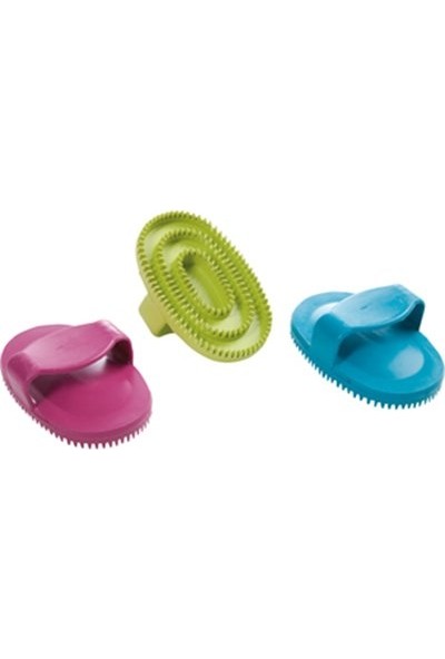 Flamingo Renkli Kauçuk Oval Fırça